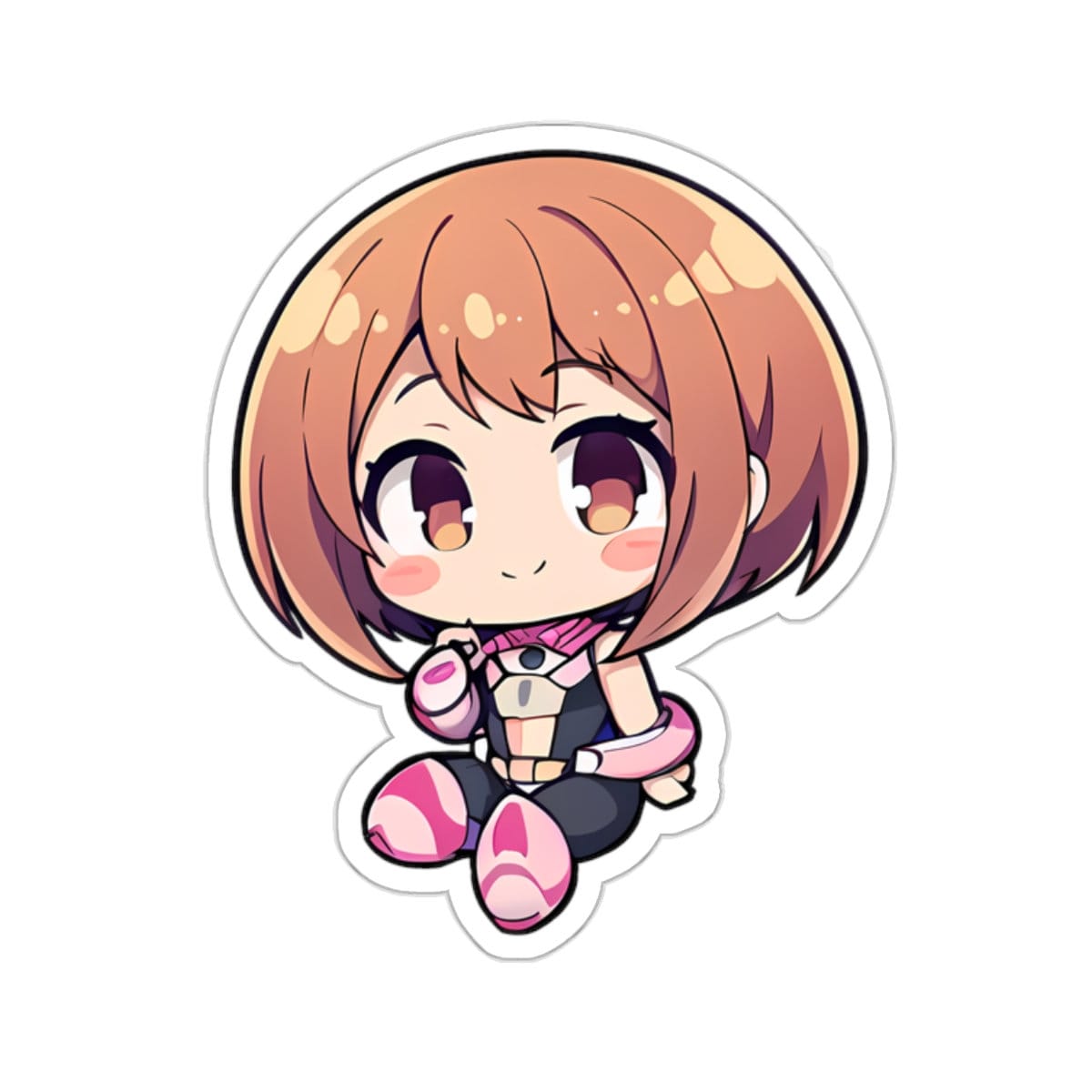 Cute Kawaii Chibi Ochaco Uraraka Sticker - Etsy