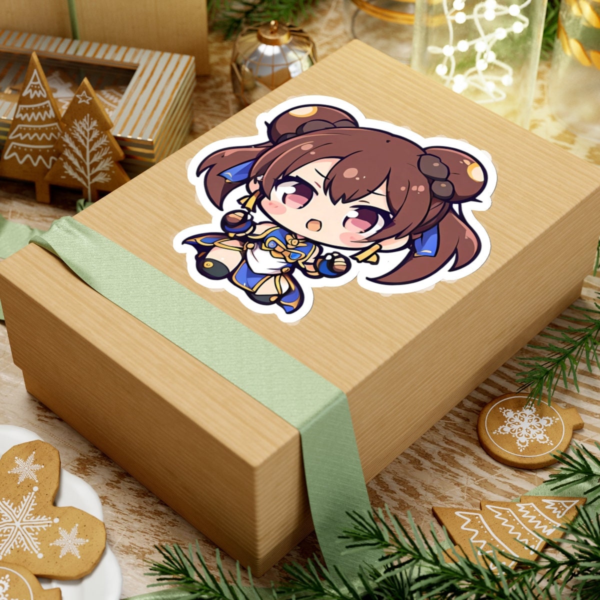 Kawaii Cute Chibi Chun-li Sticker - Etsy