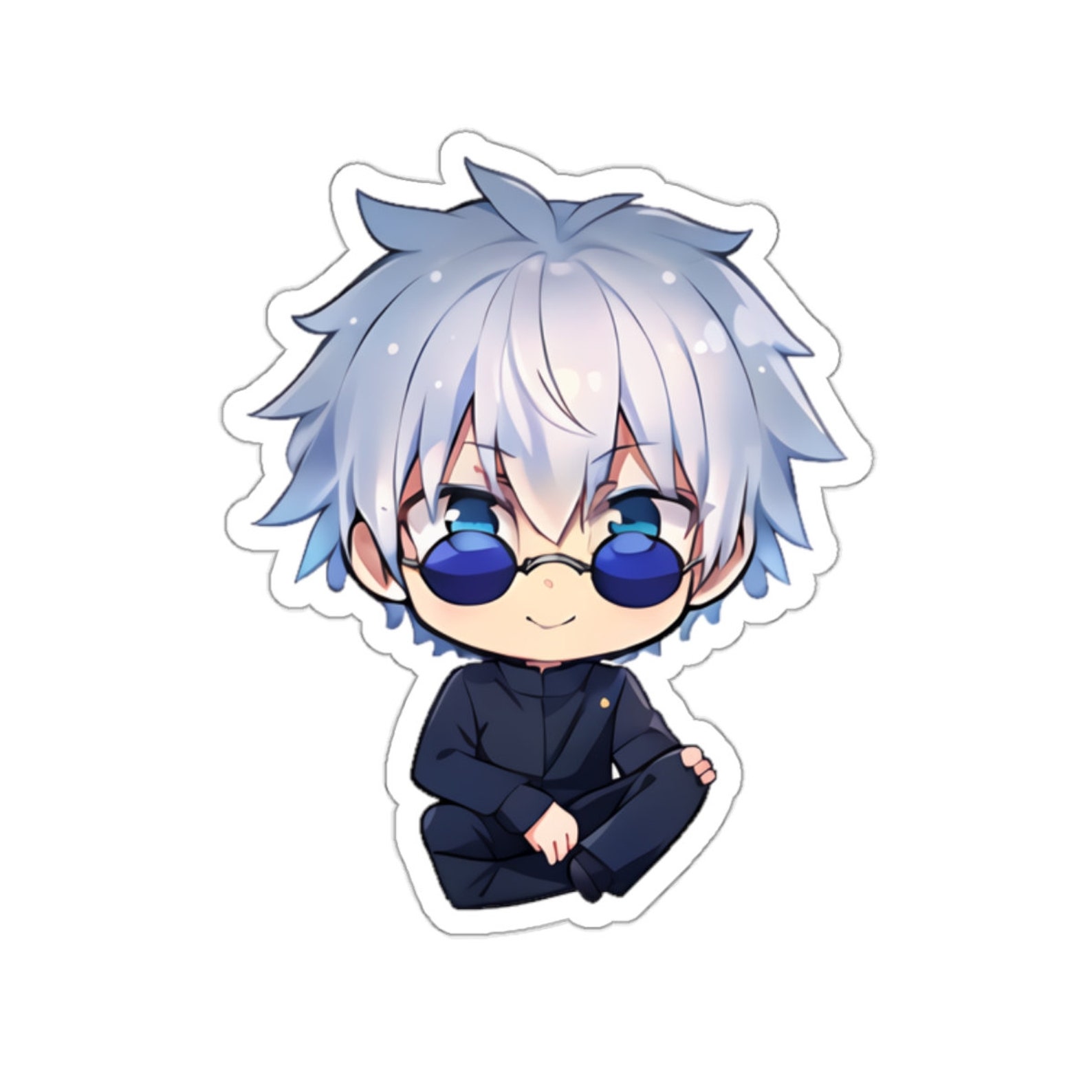 Cute Chibi Gojo Sticker - Etsy