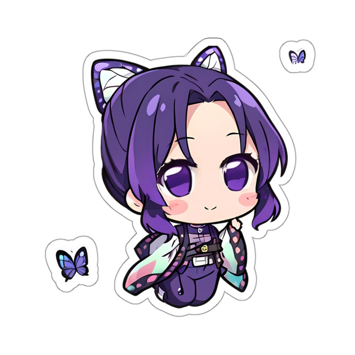 Kawaii Cute Chibi Shinobu Sticker - Etsy