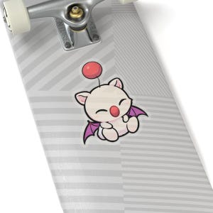 Cute Chibi Mog Final Fantasy Sticker, Moogle, FF6 - Etsy