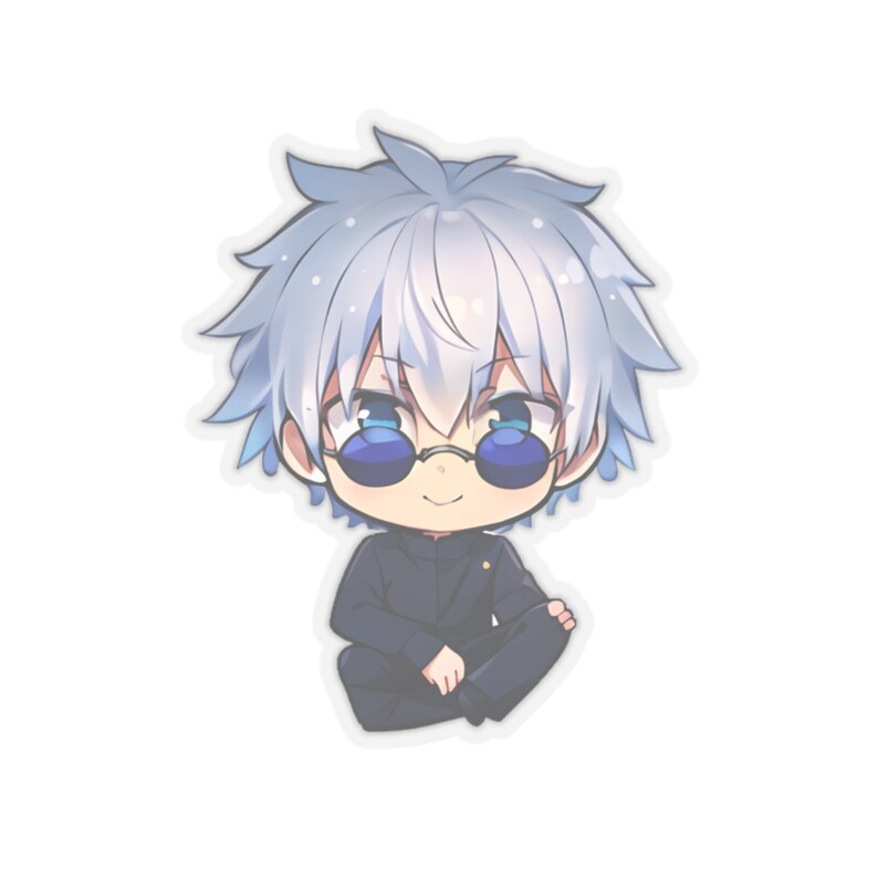 Cute Chibi Gojo Sticker - Etsy