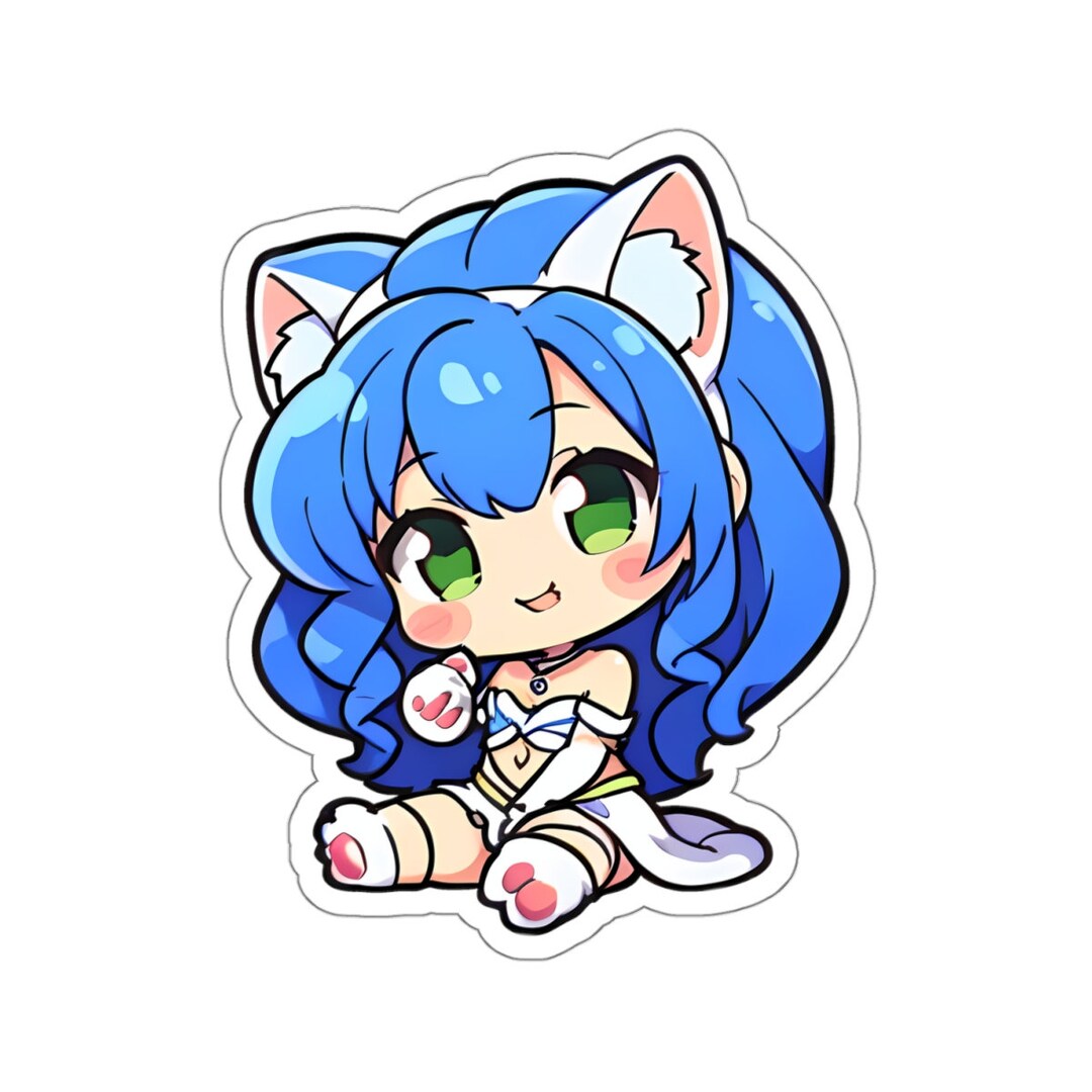 Felicia Kawaii Cutie Chibi Sticker - Etsy
