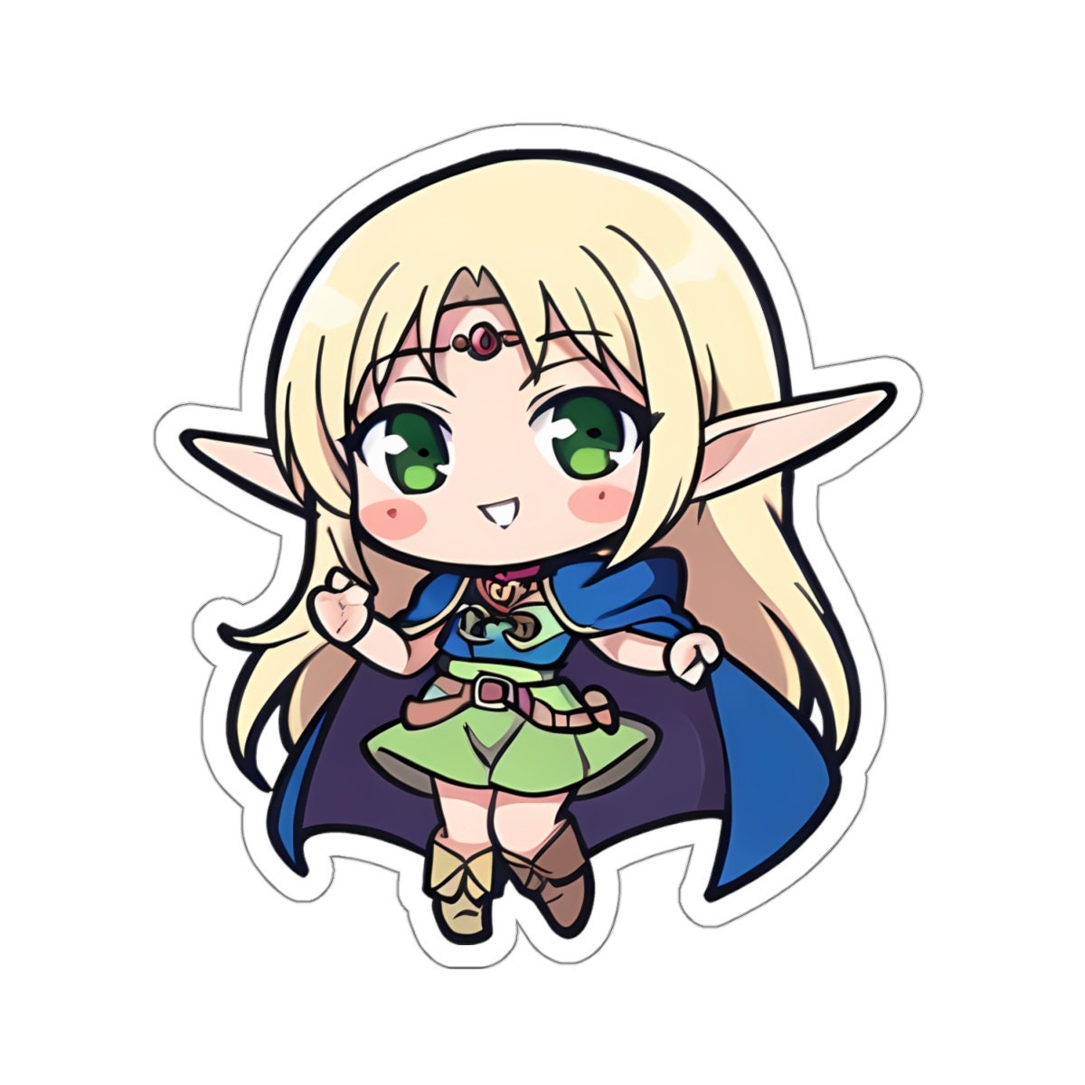 Deedlit Cutie Chibi Sticker - Etsy
