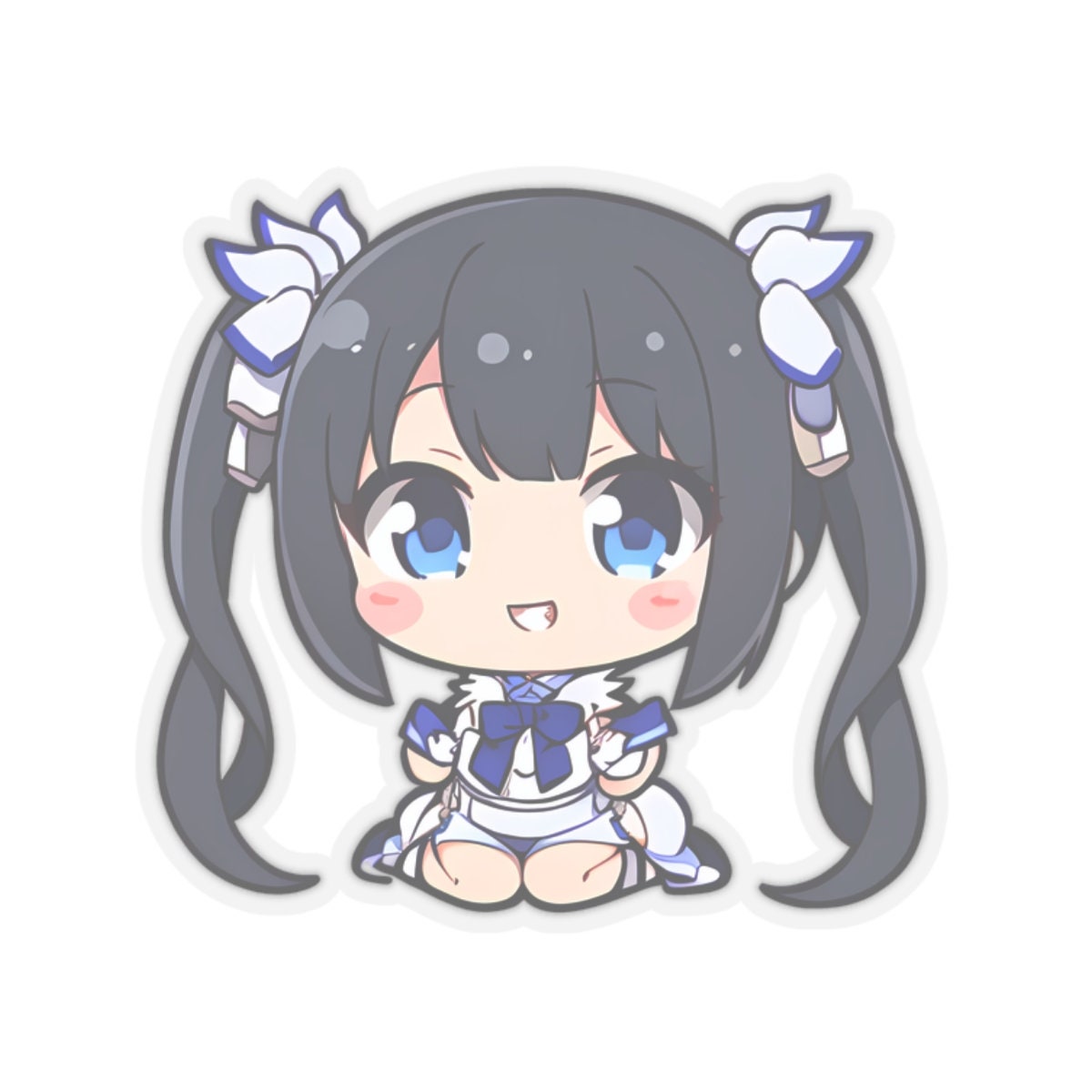 Kawaii Cute Chibi Hestia Sticker - Etsy