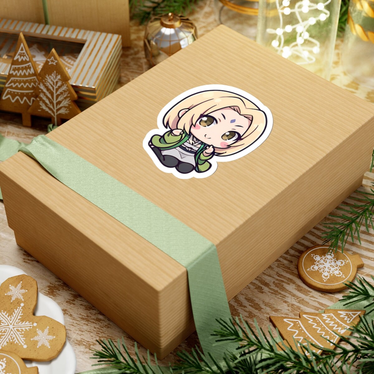 Cutie Kawaii Tsunade Chibi Sticker - Etsy