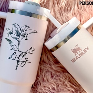 Stanley Name Engraved Laser Engraved Cup Tumbler Custom Laser Engraved ...