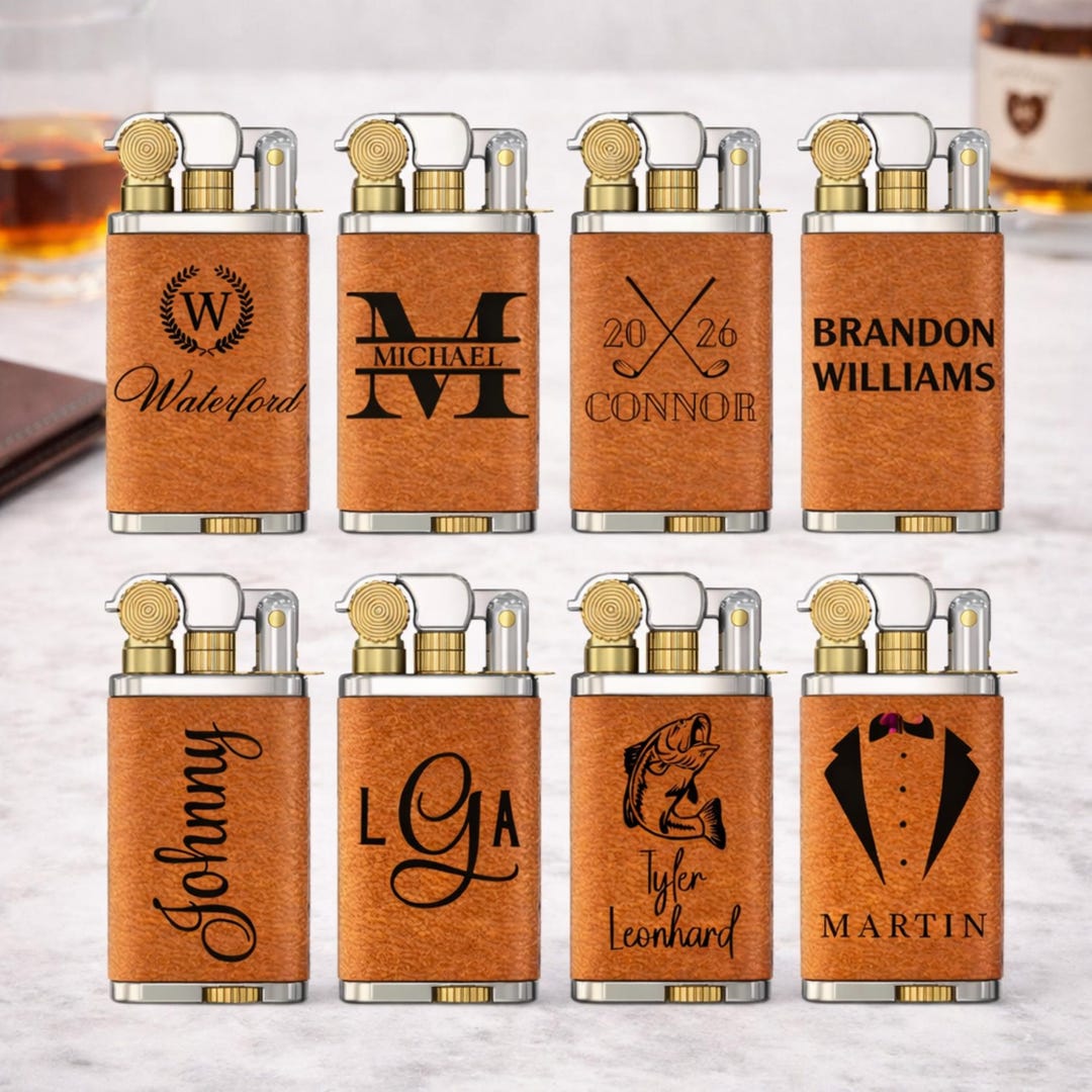 Custom Engraved Lighter With Name,groomsmen Personalized Gift,wedding ...