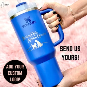 Personalized Birth Flower Stanley Cup With Name, Personalized Birth ...