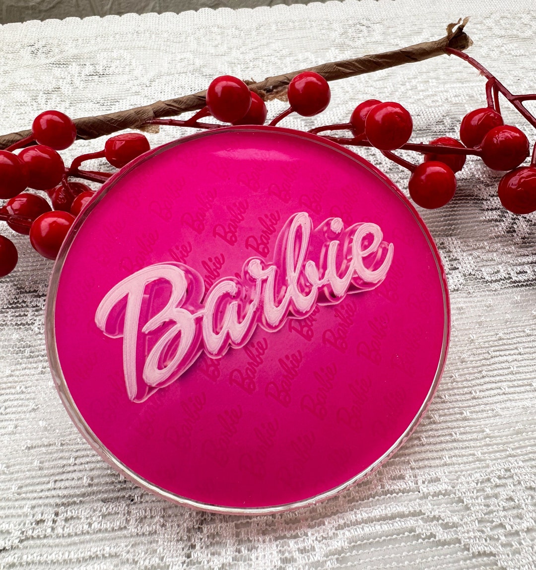Barbie Epoxy Coaster Unique Gift for Party Favor - Etsy
