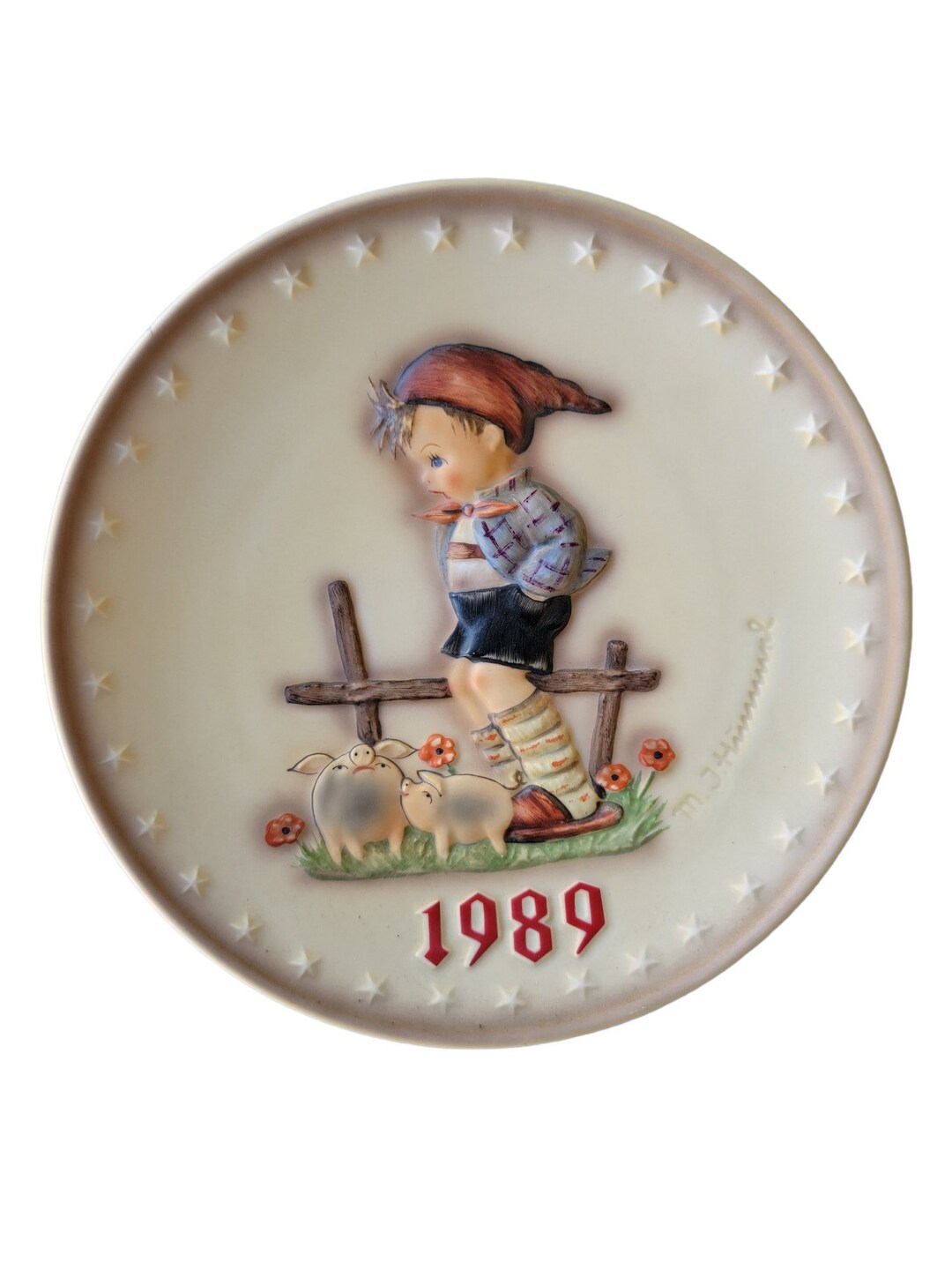 M.I. Hummel Goebel Annual Plates 1989 19th Collector Edition W. Goebel ...