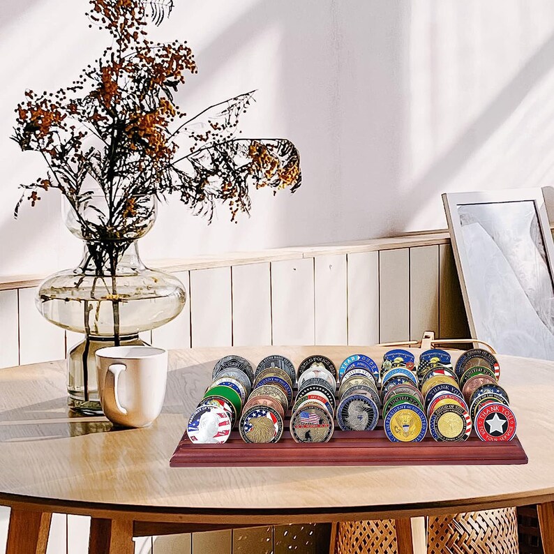 Wooden Challenge Coin Display Stand Wooden Holder Rack - Etsy Wooden Challenge Coin Display Stand Wooden Holder Rack - Etsy