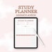 DIGITAL SEMESTER PLANNER Student Planner, College Agenda, College ...