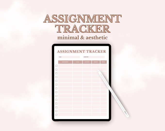 DIGITAL SEMESTER PLANNER Student Planner, College Agenda, College ...