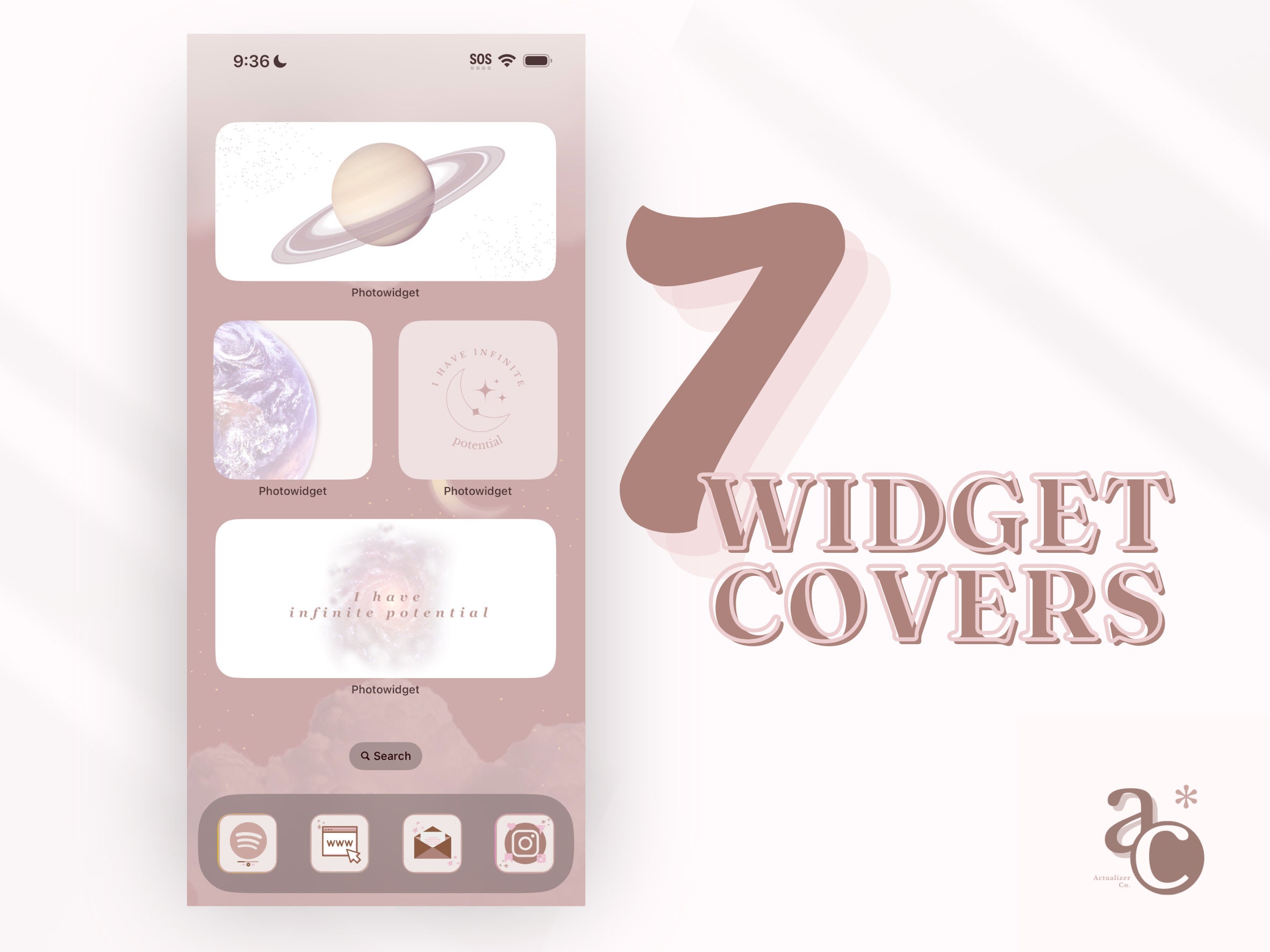 Aesthetic 'day/night' Ios Icon Pack, Minimal Ios Icon Pack, Soft ...