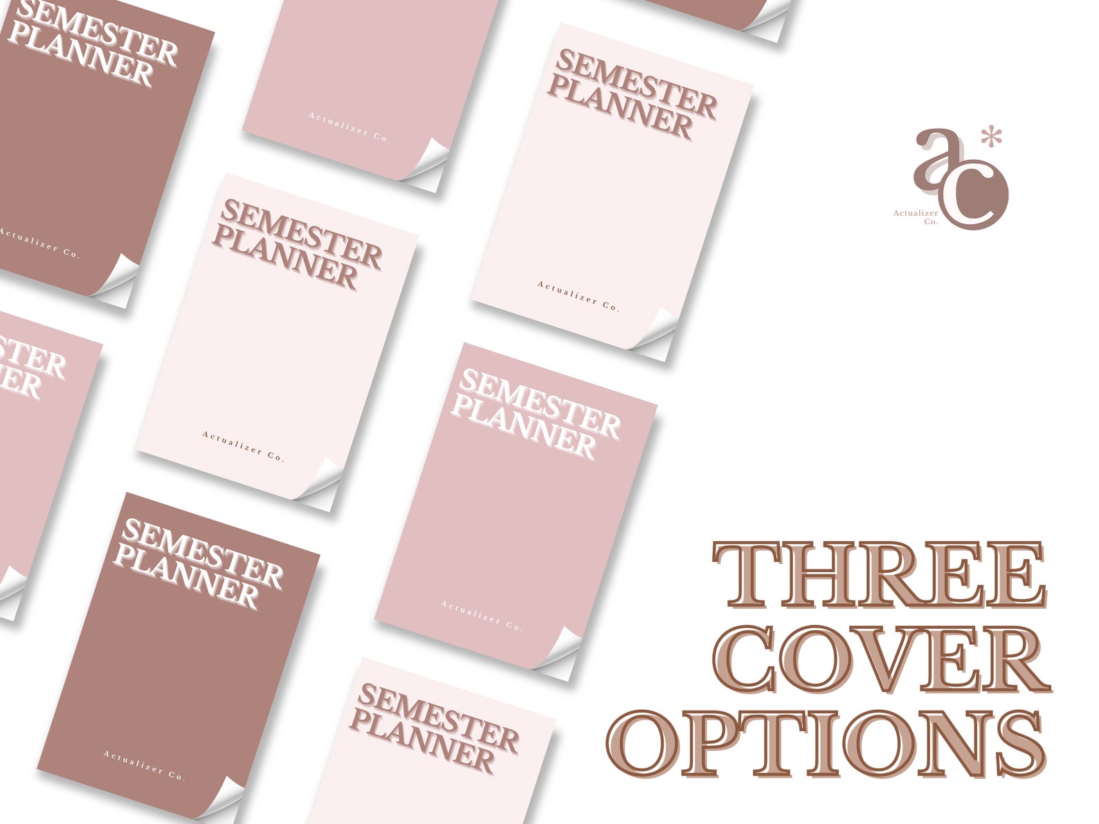 DIGITAL SEMESTER PLANNER | Student Planner, College Agenda, College ...