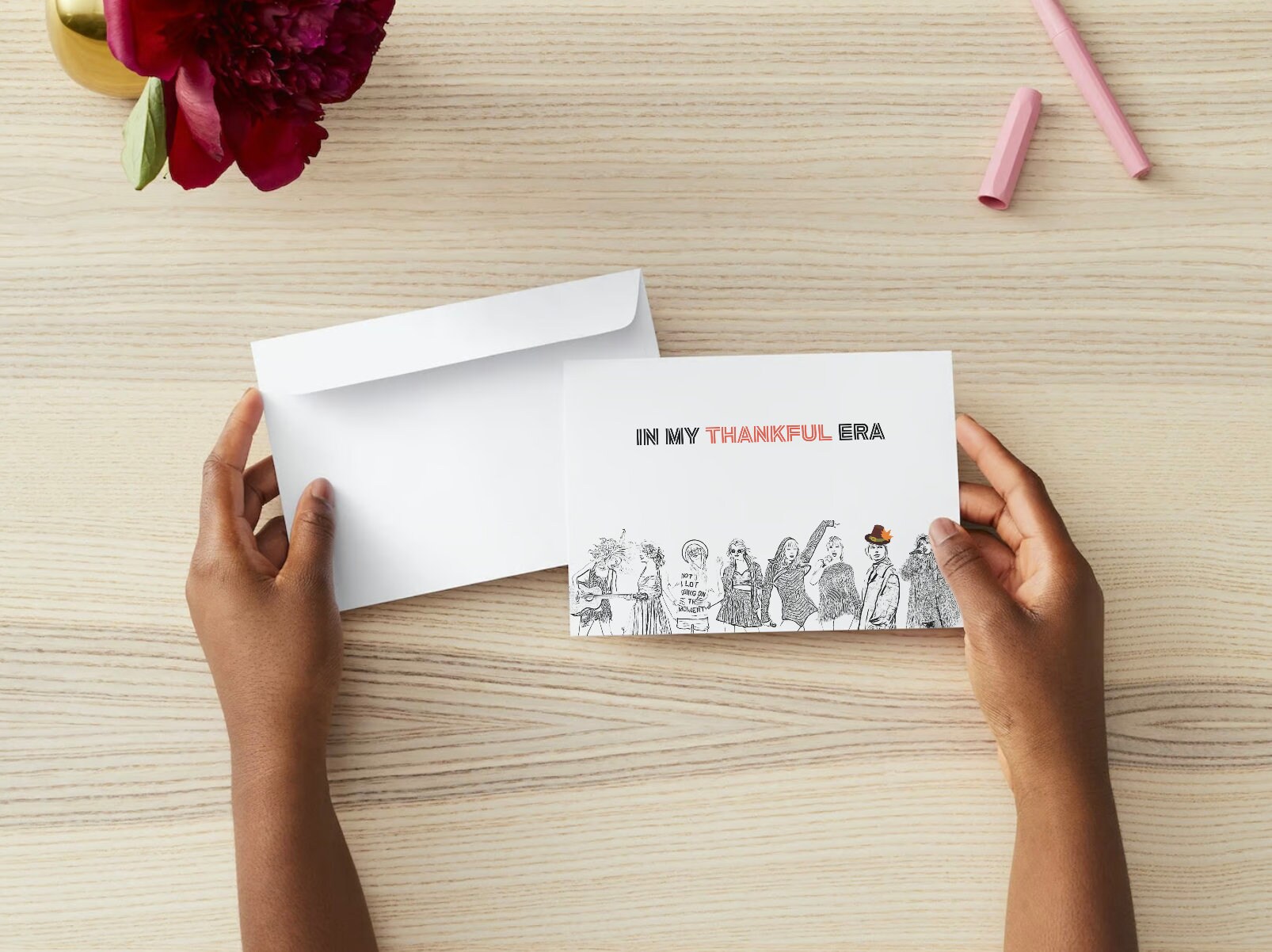 Taylor Swift Eras Lineup, Thankful Era, Thanksgiving Edition - Etsy