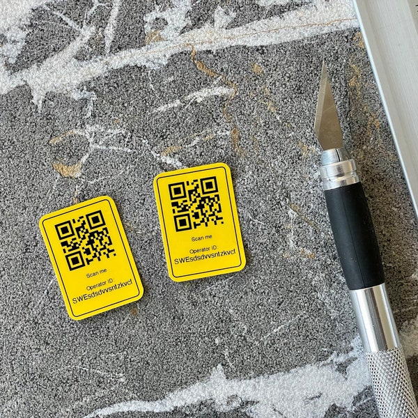 Drone Registration Decal - Etsy UK