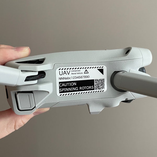 Drone Registration Stickers - Etsy