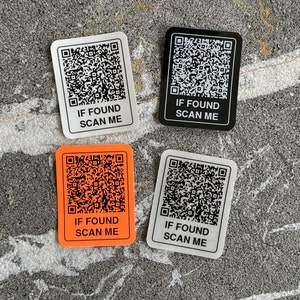 Lost-and-found QR Code Stickers | Custom With Your Contact Details ...