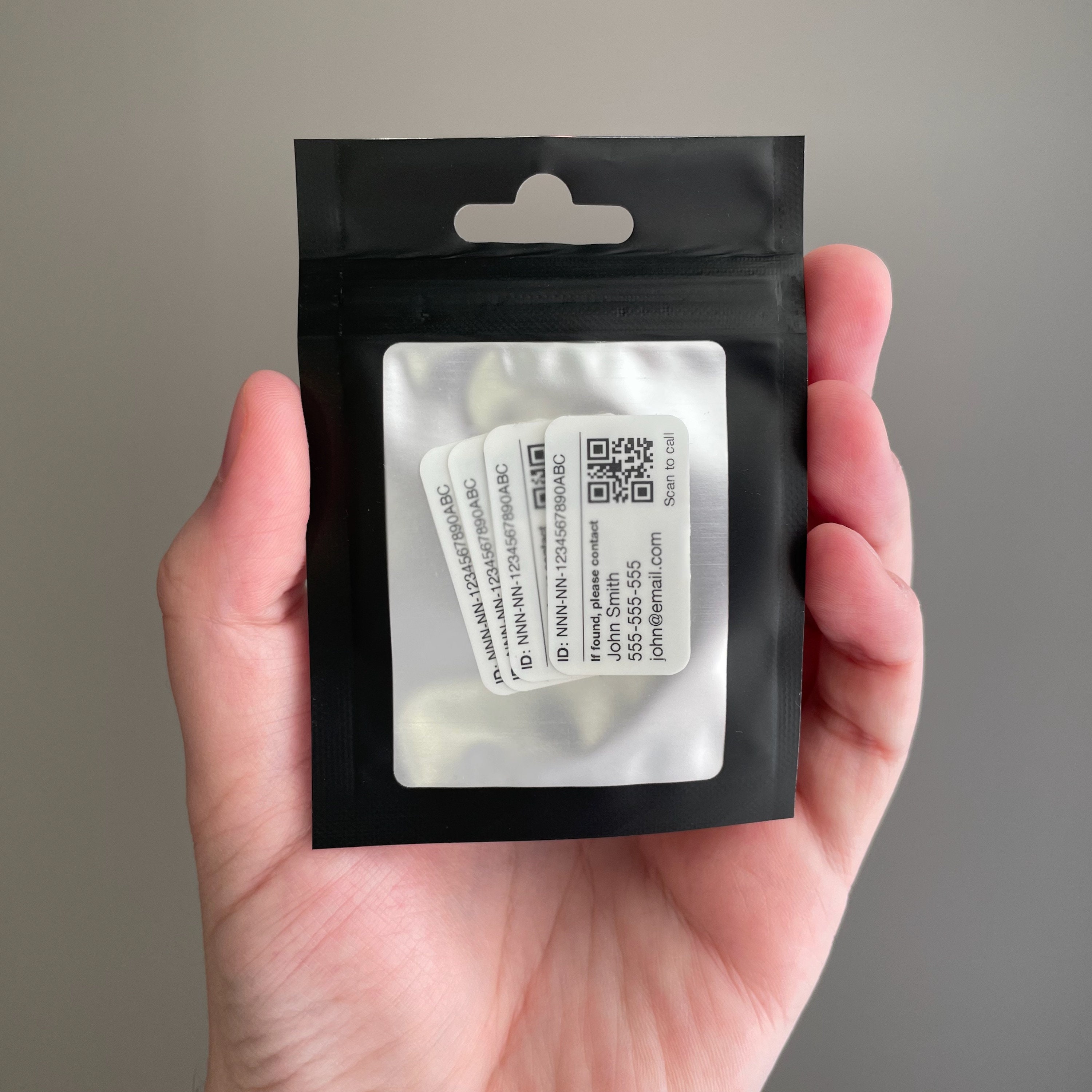 Drone ID Stickers With QR Code - 4-pack - Etsy