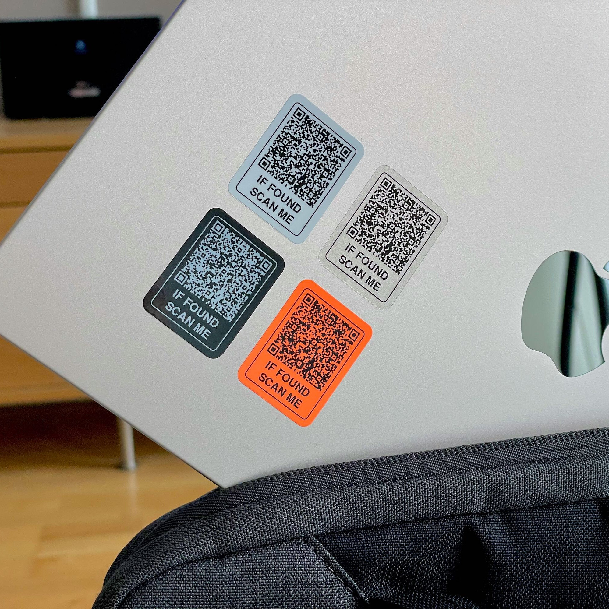 Lost-and-found QR Code Stickers | Custom With Your Contact Details ...