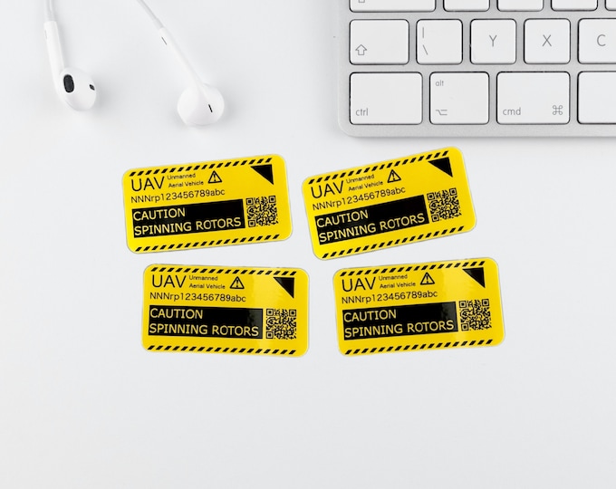 Mini Lost-and-found Stickers With Scan-to-call Feature Durable ...