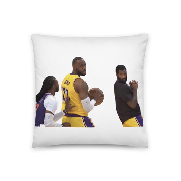 Lebron Pillow - Etsy
