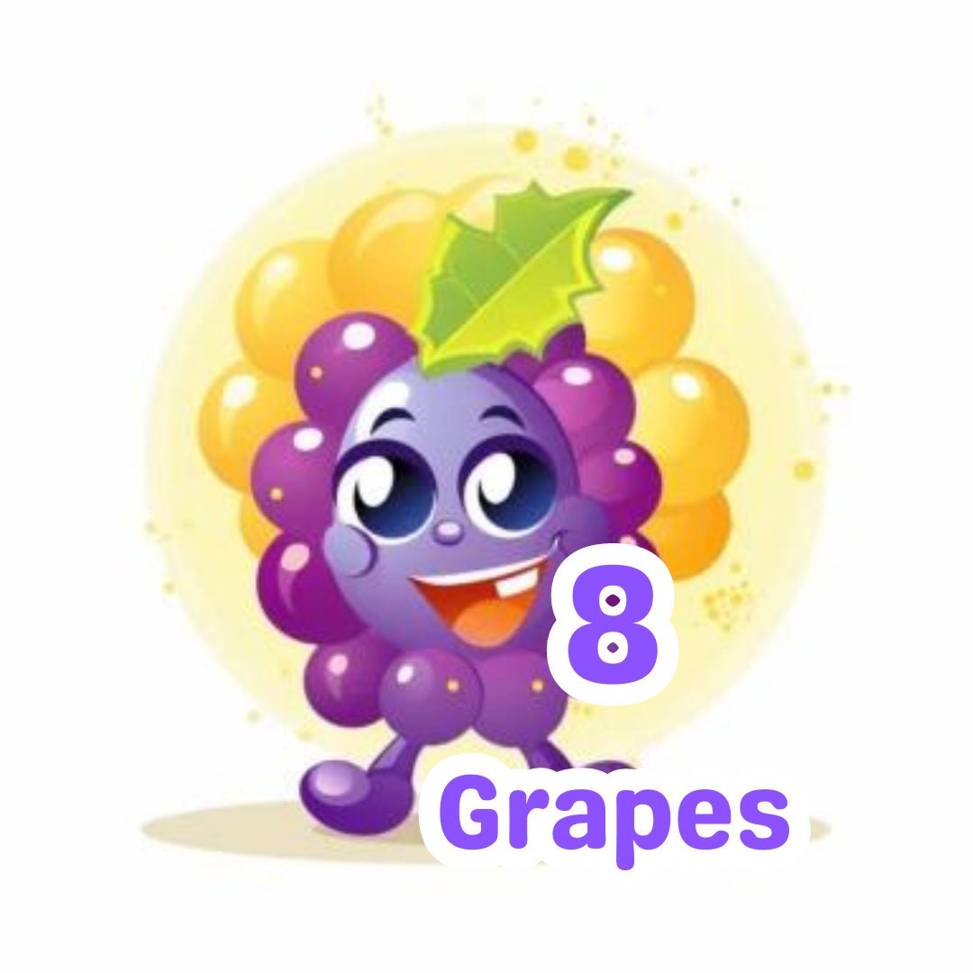 Grape Clip Art - Etsy