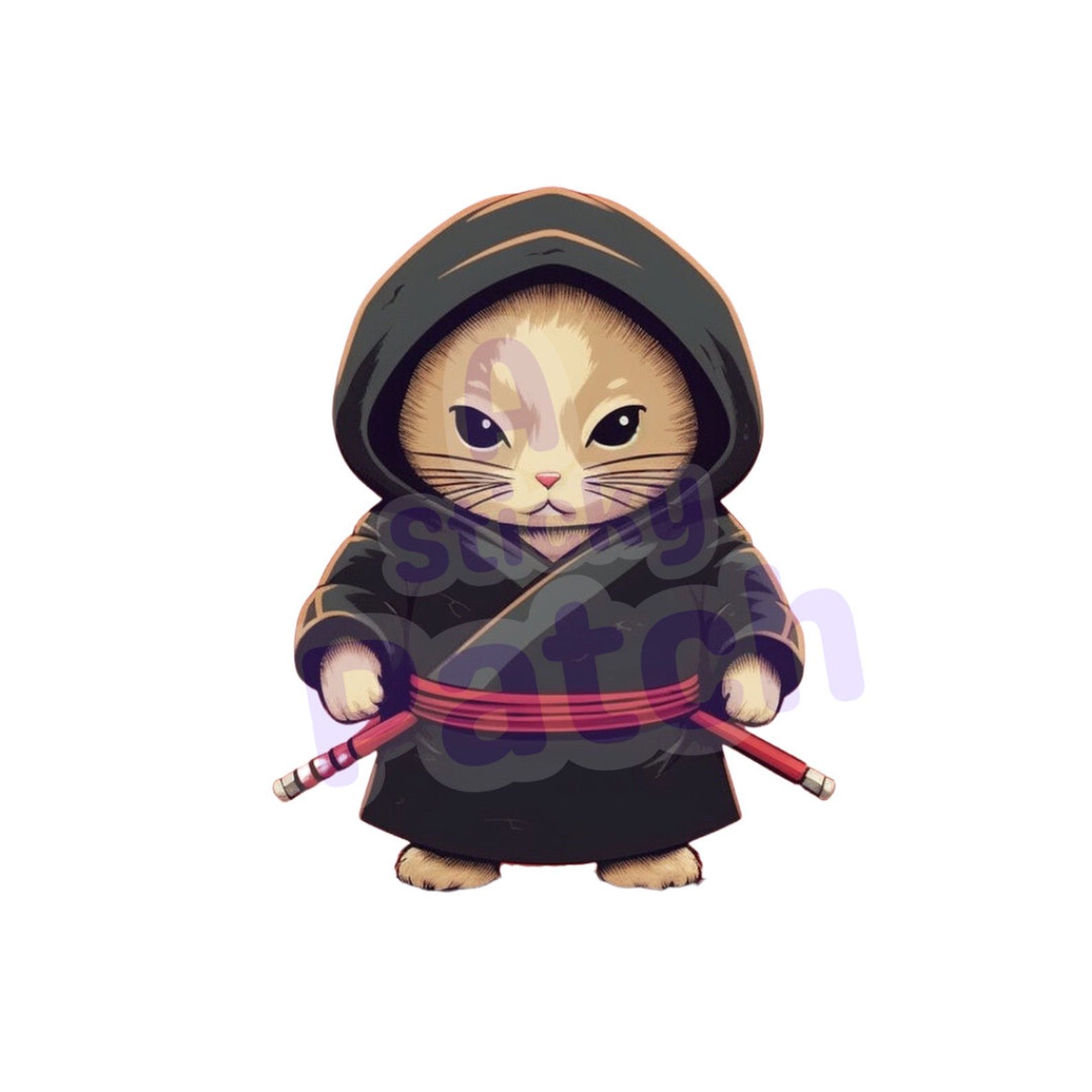 Ninja Hamsters Clipart - Etsy