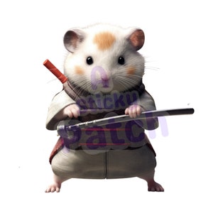 Ninja Hamsters Clipart - Etsy
