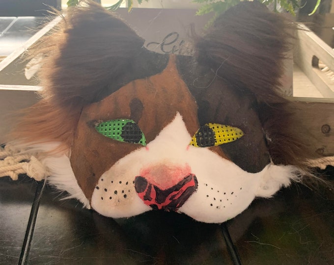 Calico Cat Therian Mask Etsy