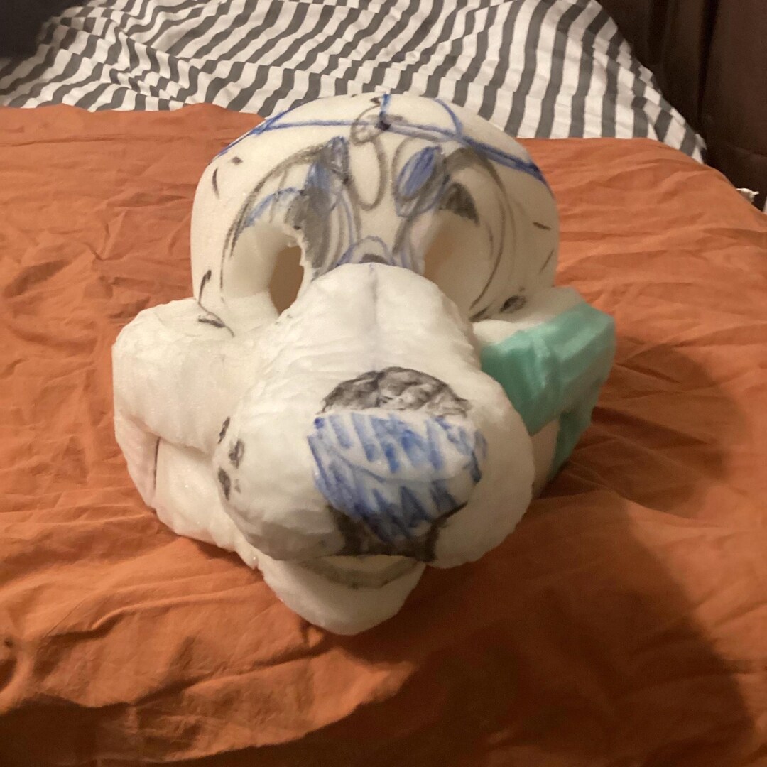 Unfinished K9 Headbase squeaky Nose - Etsy