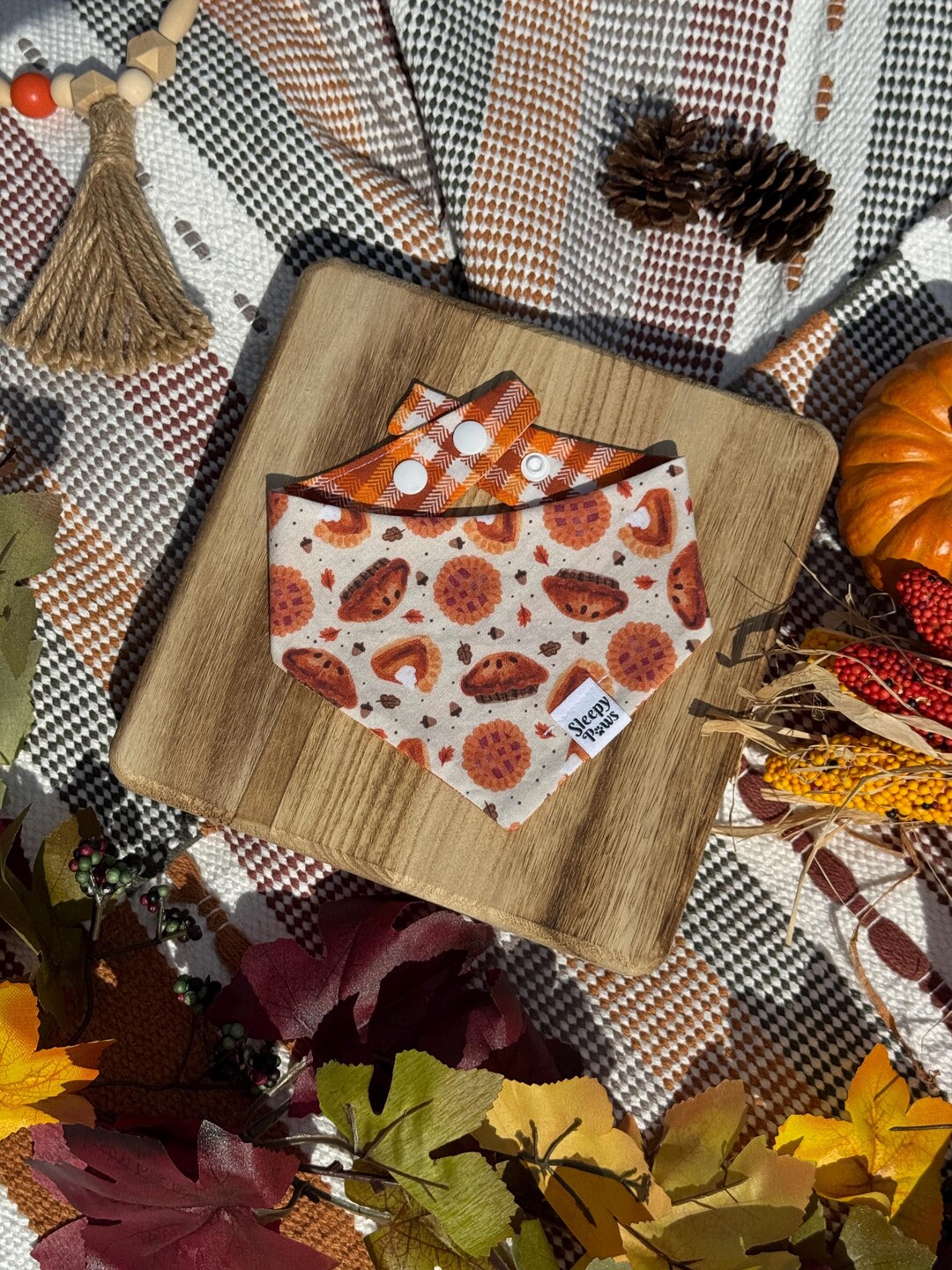 Slice of Fall Bandana - Etsy