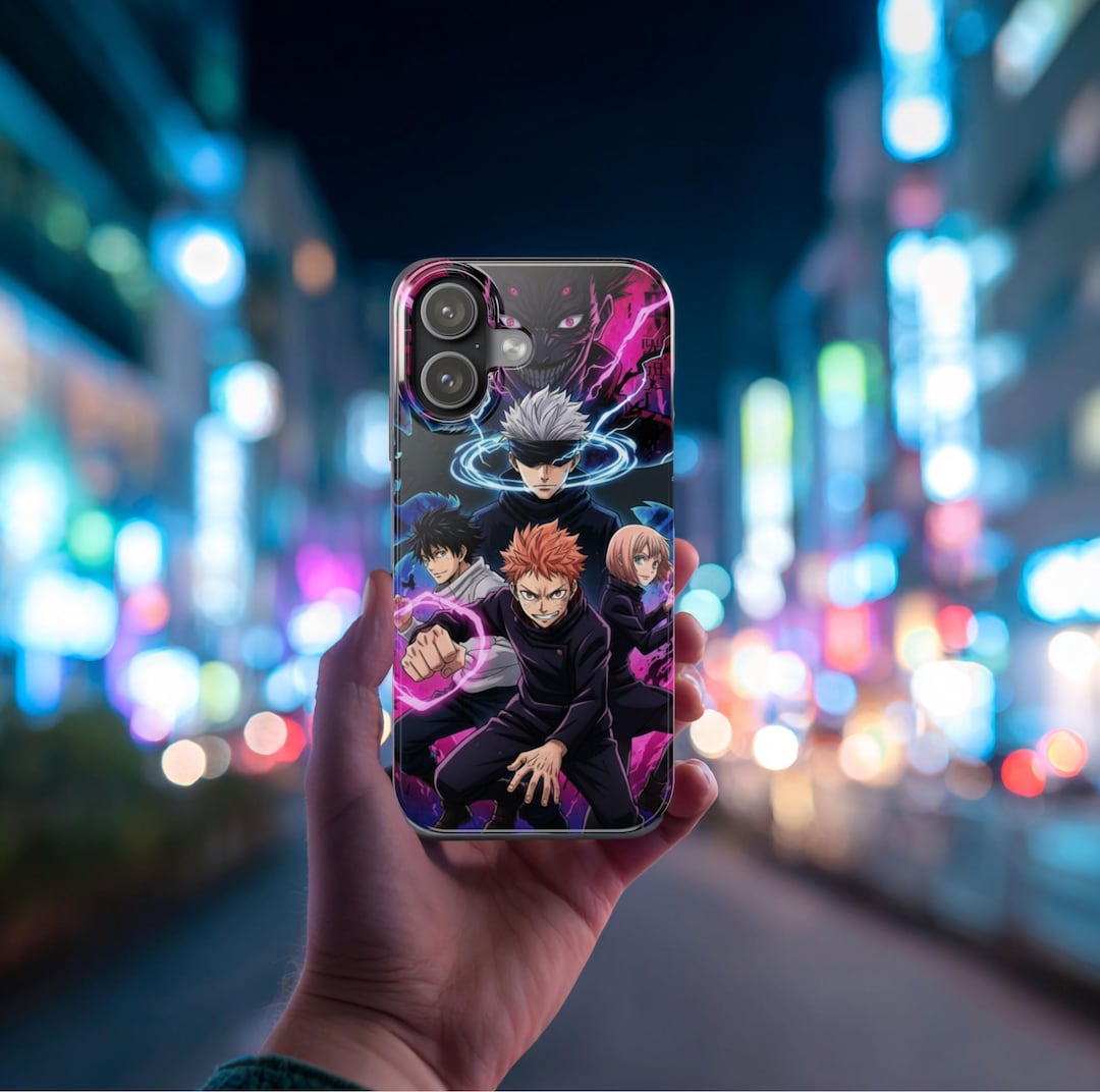 Jujutsu Kaisen Phone Case,kawaii JJK Cartoon Design,jujutsu Kaisen ...