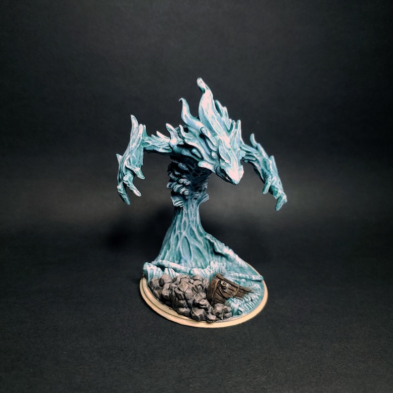 Water Elemental Painted Miniatures 51mm Dungeons and Dragons, DND, RPG ...