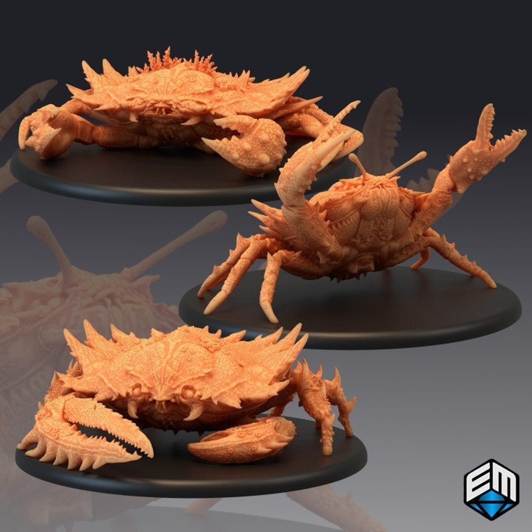 Giant Crab | Huge | Tabletop Miniatures | Dungeons and Dragons, DND ...