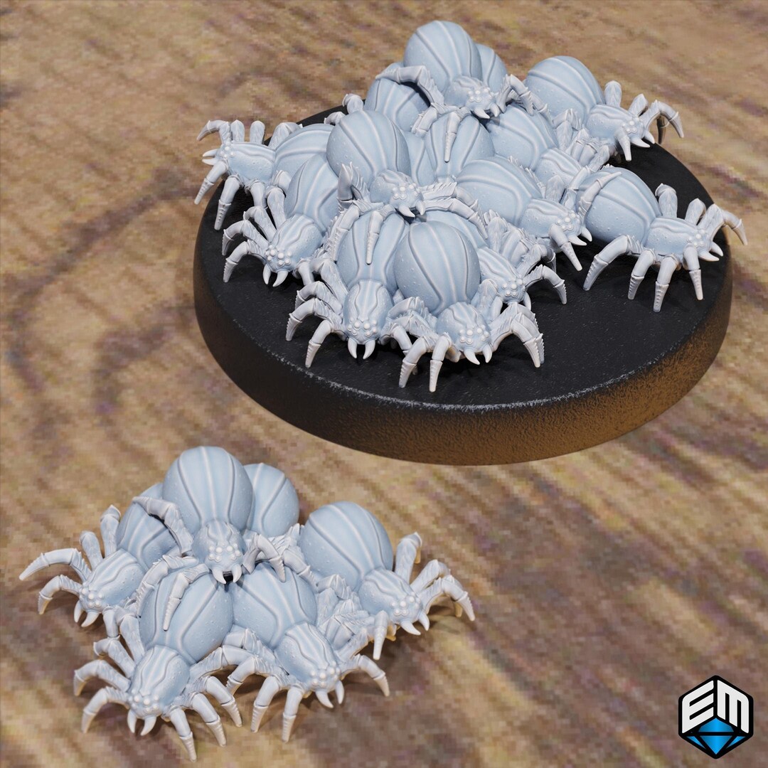 Spider Swarm | Medium | Small | Tabletop Miniatures | Dungeons and ...