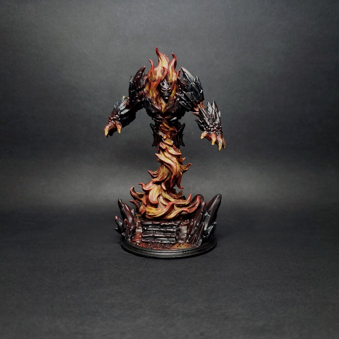 Fire Elemental | Large | Painted Tabletop Miniatures | Dungeons and ...