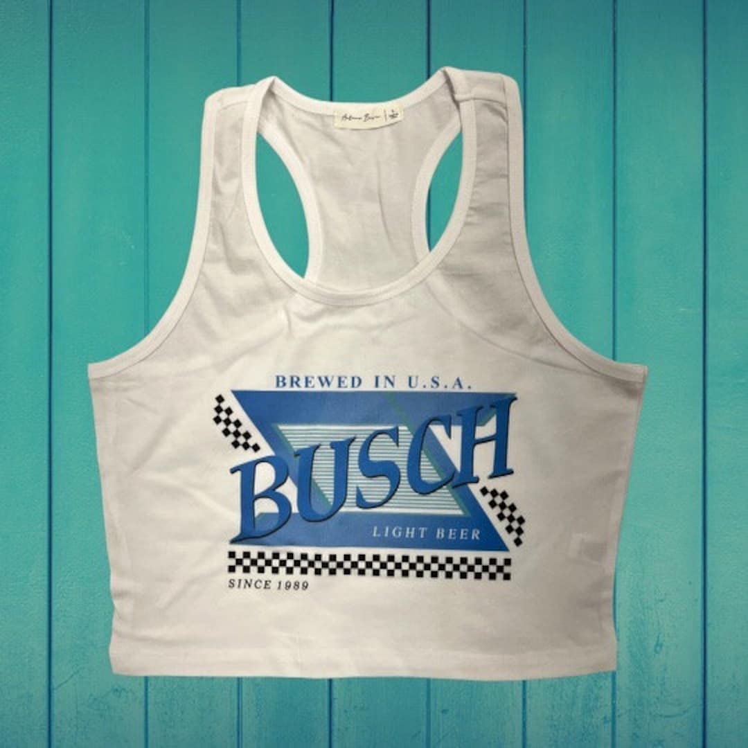 BUSCH Light Beer Crop Top - Etsy