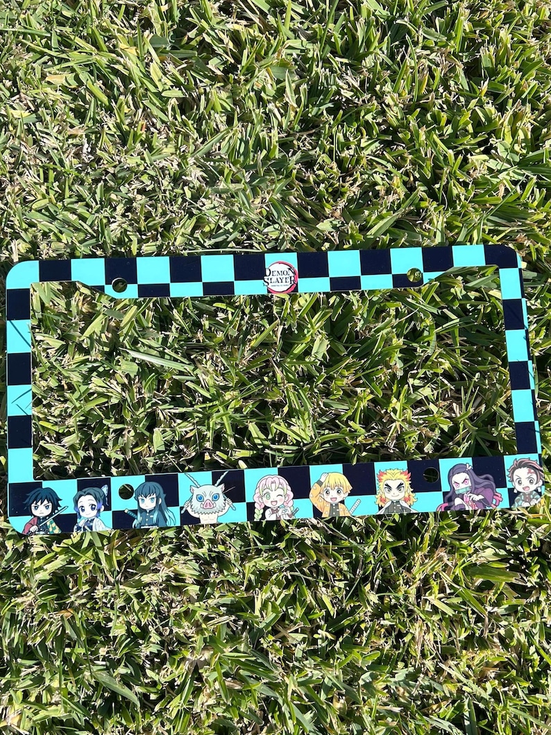 Demon Slayer License Plate Frames - Etsy