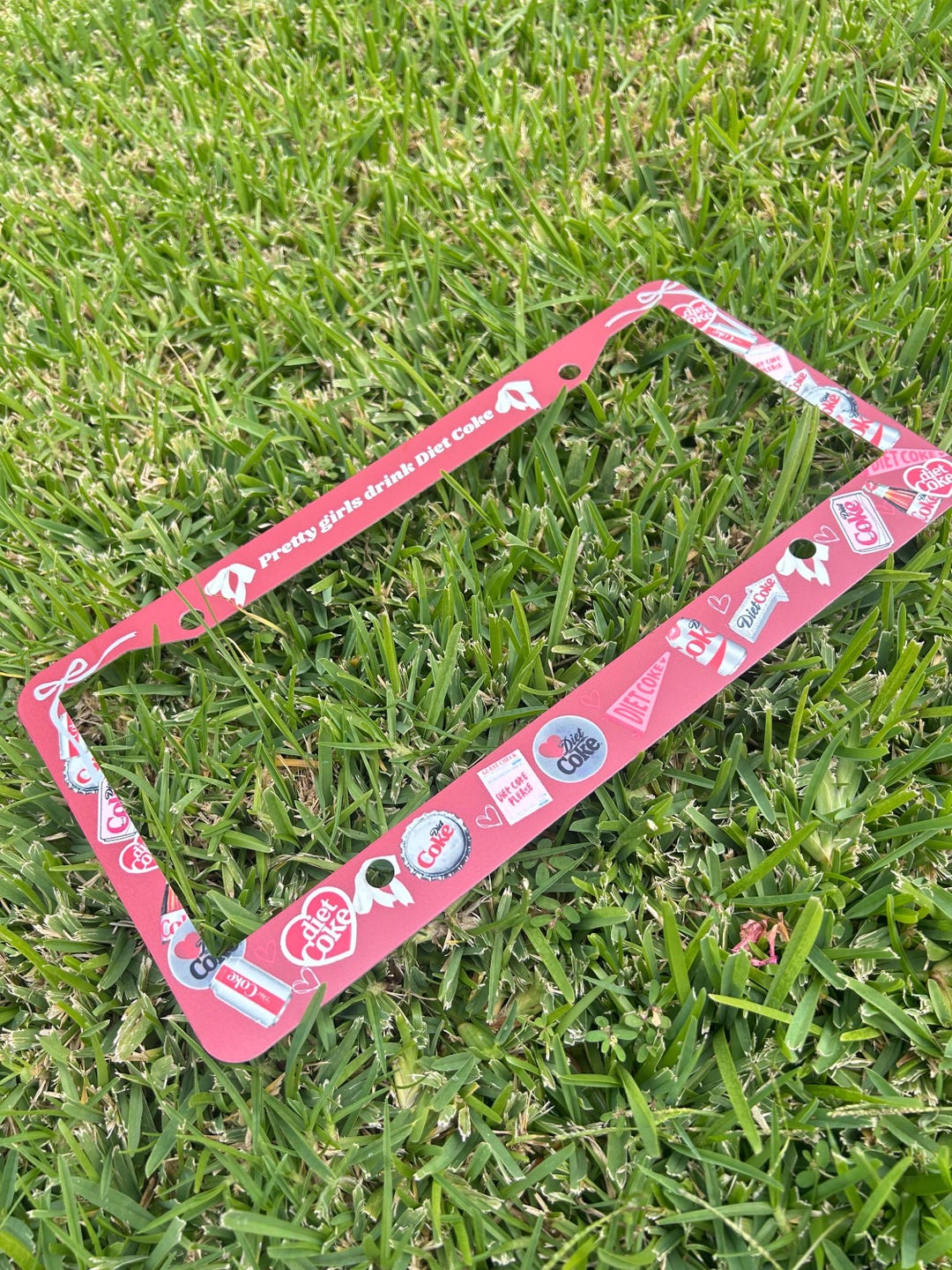 Diet Coke License Plate Frames - Etsy