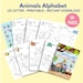 Animals Coloring Pages - Bilingual English and Vietnamese - Etsy