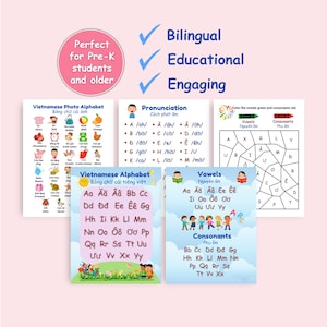 Vietnamese Alphabet - Consonants/vowels/pronunciation/learning ...