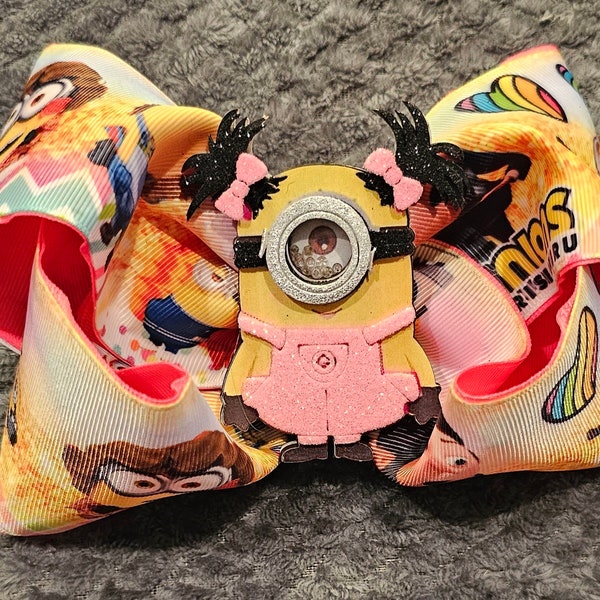 Minion Hair Bow - Etsy