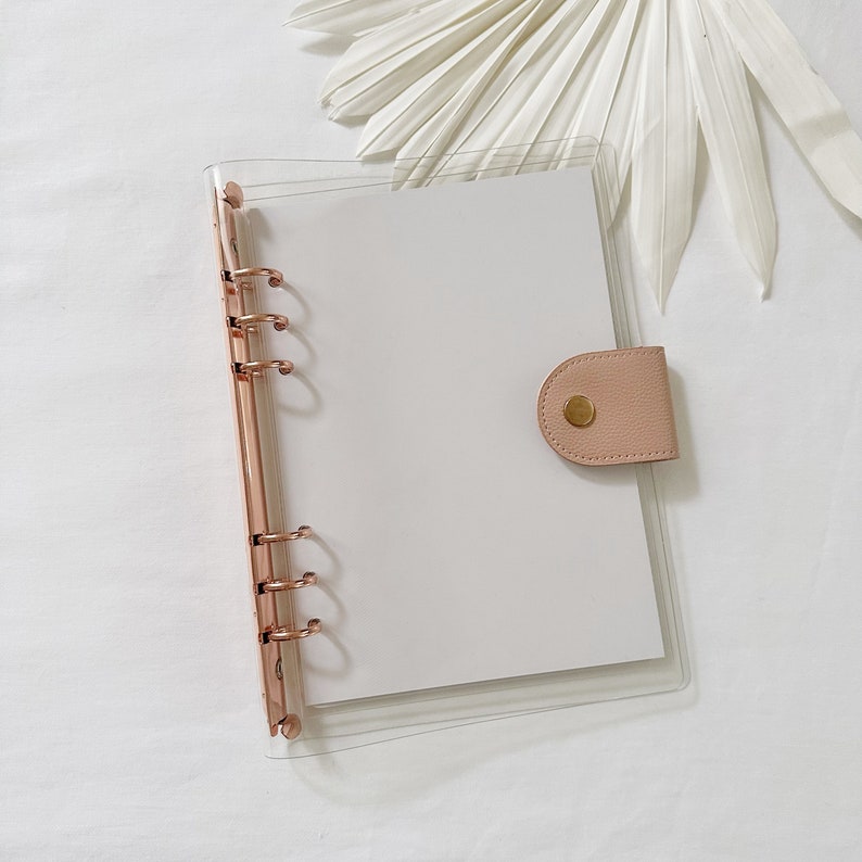 A5 Clear Acrylic Dashboard Divider | 6 Ring Binder | Minimalistic ...