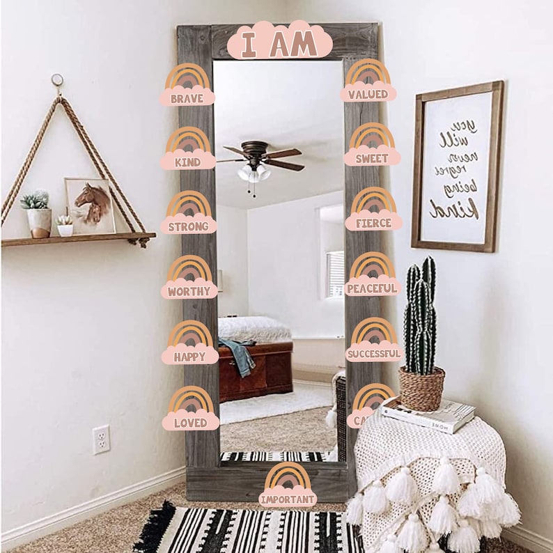 Rainbow Affirmation Station in English and Spanish - Estación De ...