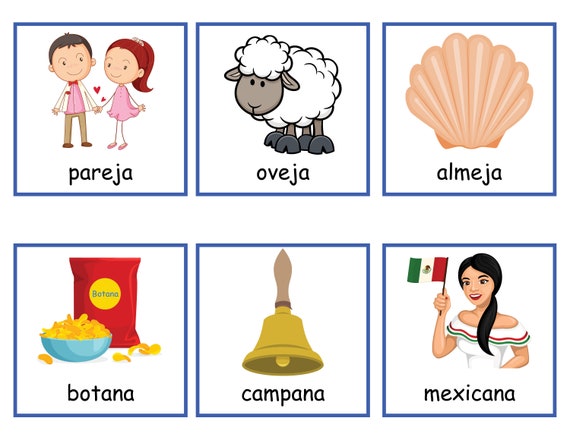 Spanish Rhyming Words