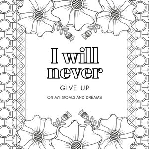 Positive Affirmations Colouring Pages - Etsy