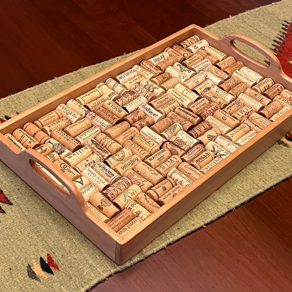 Wine Cork Tray - Etsy